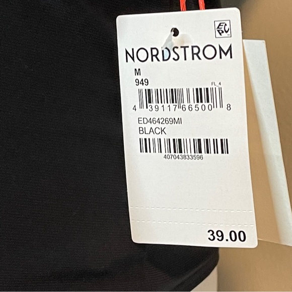 Oped Edit | Tops | Open Edit Wrap Neck Halter Bodysuit In Black Medium ...